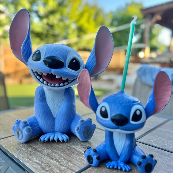 Toys | Regal Cinema Stitch Popcorn Bucket And Sipper Brand New | Poshmark